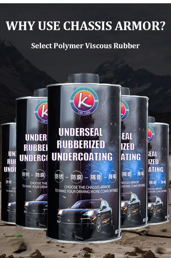 Spray Paint Rubber Coating Chassis Undercoat Car spray Protect the ...